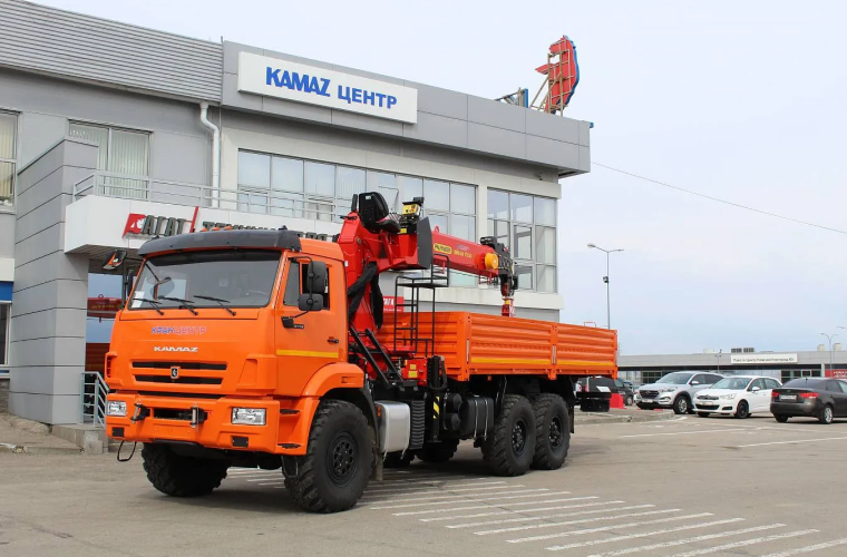 Новый Бортовой с КМУ Камаз 43118 С Кму It150 с ценами от дилеров