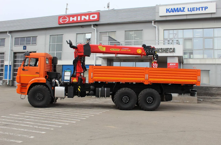 Новый Бортовой с КМУ Камаз 43118 С Кму It150 с ценами от дилеров